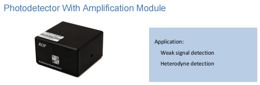 News - Breakthrough photoelectric detection technology
